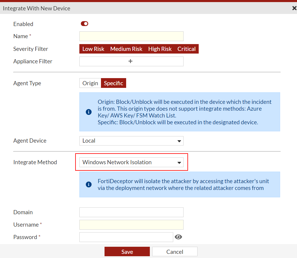Mitigation using Windows remote command | FortiDeceptor 6.1.0 ...
