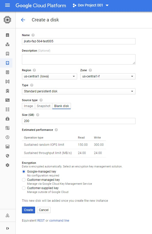 Adding a disk to the FortiAnalyzer-VM for logging | FortiAnalyzer ...