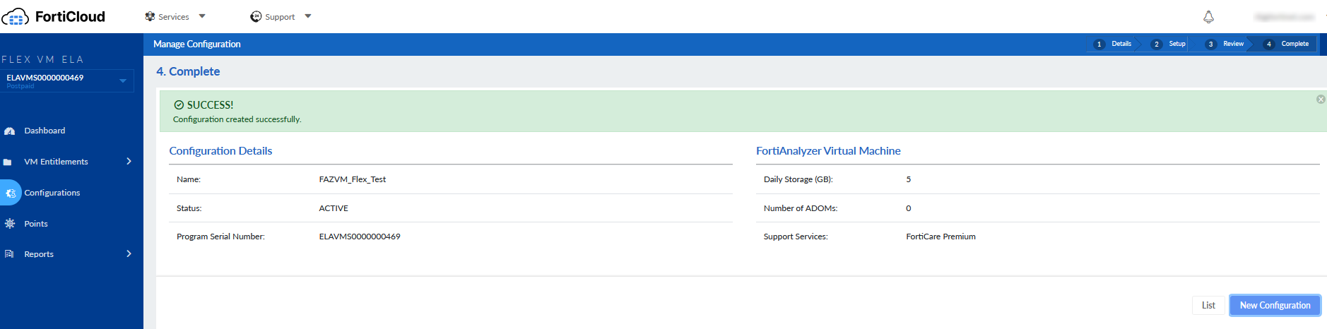 FortiAnalyzer-VM has been added to the Flex-VM offering 7.2.2 ...