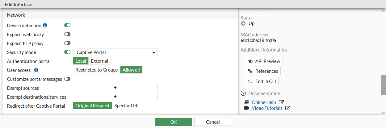 Captive portals | FortiGate / FortiOS 7.4.7 | Fortinet Document Library