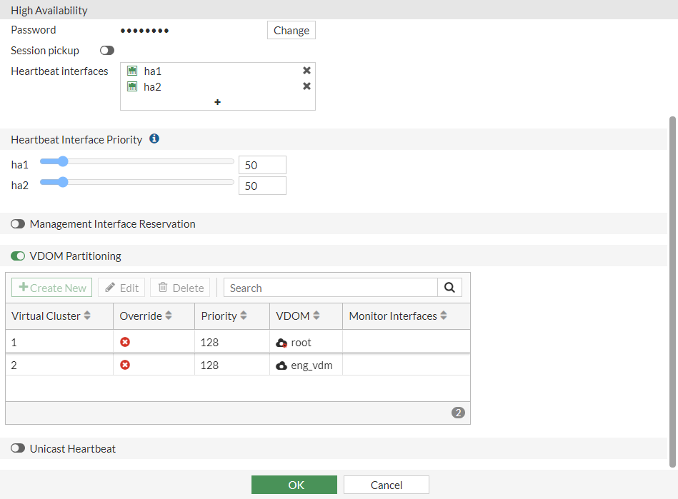 HA virtual cluster setup | FortiGate / FortiOS 7.4.7 | Fortinet ...