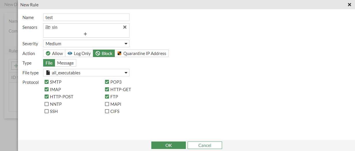 FortiGuard DLP service | FortiGate / FortiOS 7.4.7 | Fortinet Document ...