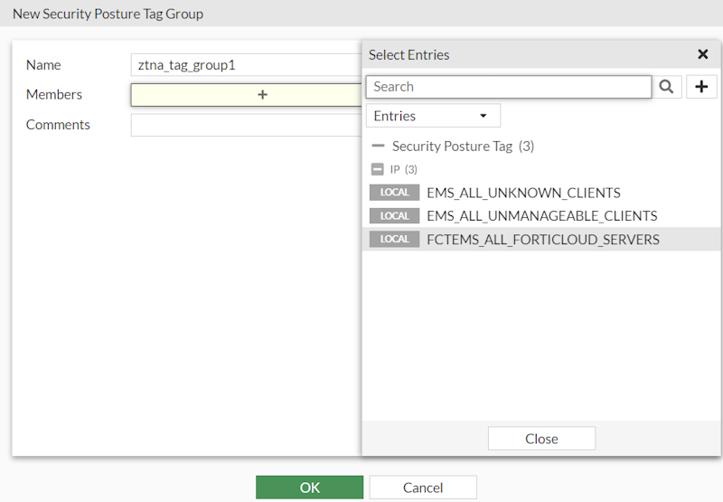Basic ZTNA configuration | FortiGate / FortiOS 7.4.7 | Fortinet Document Library
