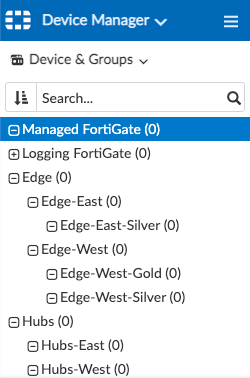 Device groups | FortiGate / FortiOS 7.0.0 | Fortinet Document Library