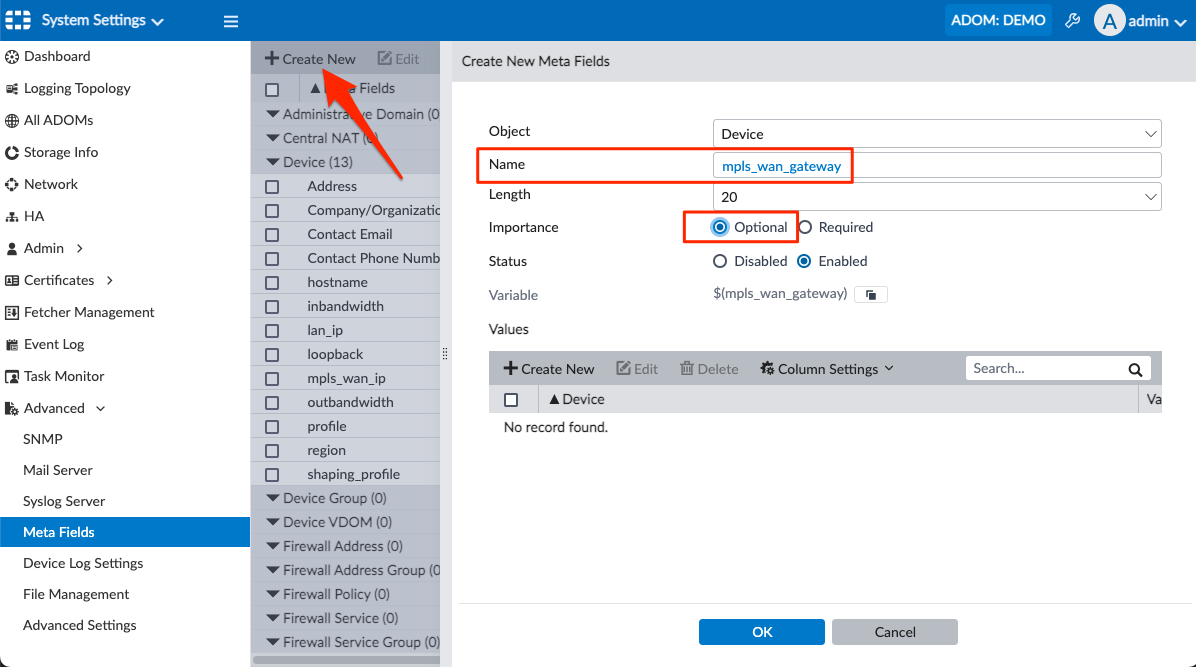 Adding a static route for the next-hop gateway | FortiGate / FortiOS 7.0.0