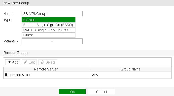 Connecting the FortiGate to the RADIUS server | FortiAuthenticator 6.0. ...
