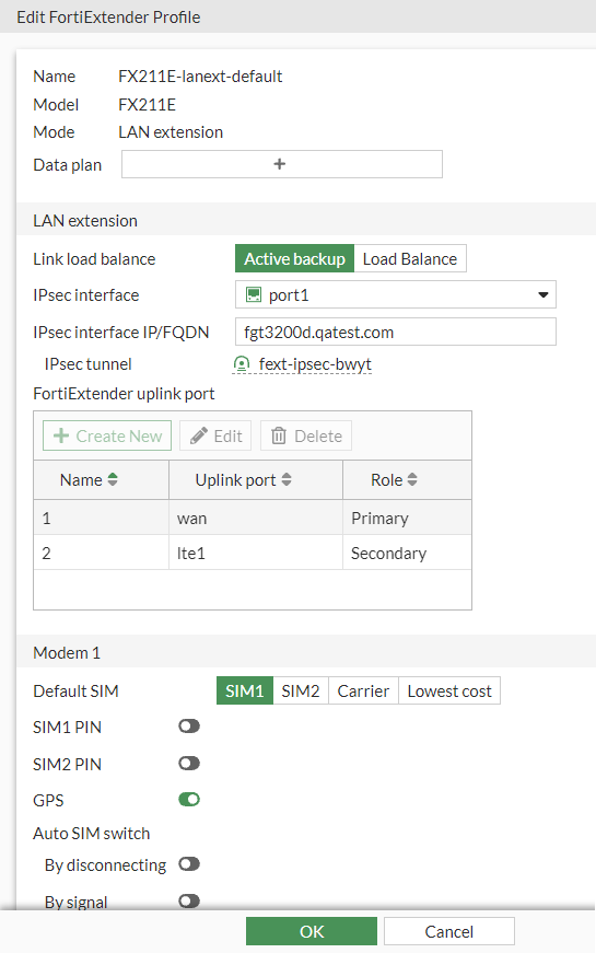 Using the backhaul IP when the FortiGate access controller is behind NAT | FortiExtender 7.6.2 ...