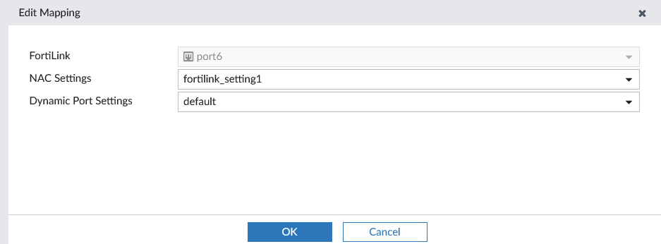 FortiLink settings | FortiManager 7.4.1 | Fortinet Document Library
