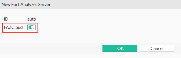 FortiAnalyzer Cloud Support (7.6.3) | FortiWeb 7.6.3 | Fortinet ...