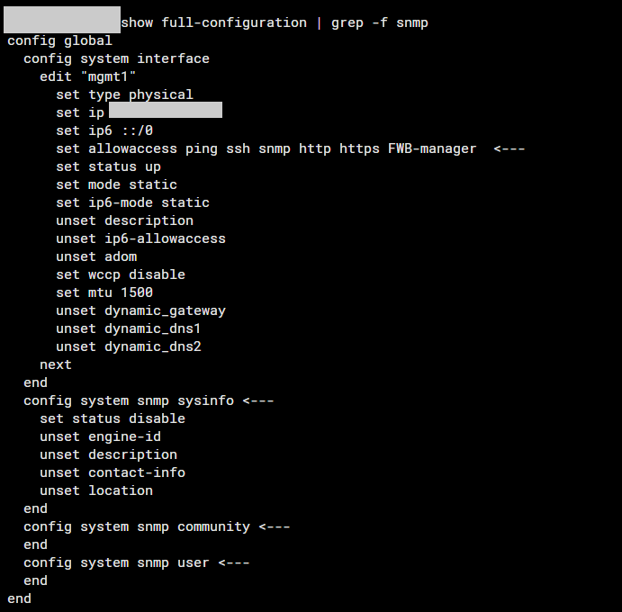 Displaying configuration in its context (7.6.0) | FortiWeb 7.6.3 ...