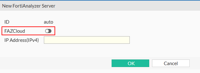 FortiAnalyzer Cloud Support (7.6.3) | FortiWeb 7.6.3 | Fortinet ...
