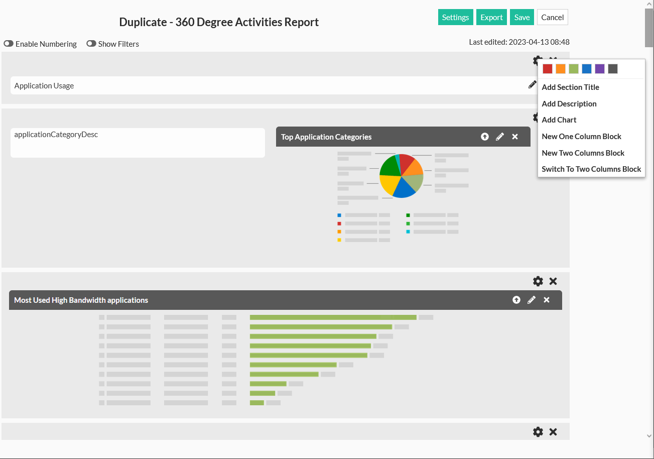 Report configurations | FortiGate Cloud 25.2.0 | Fortinet Document Library