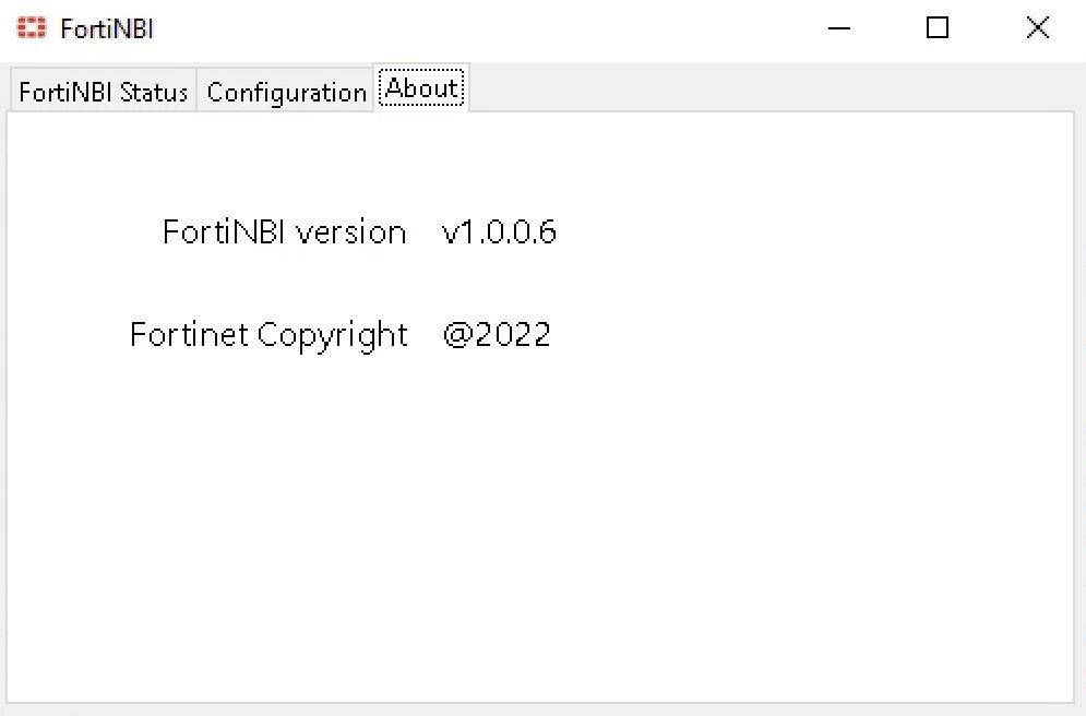 Using the FortiNBI application | FortiProxy 7.4.0