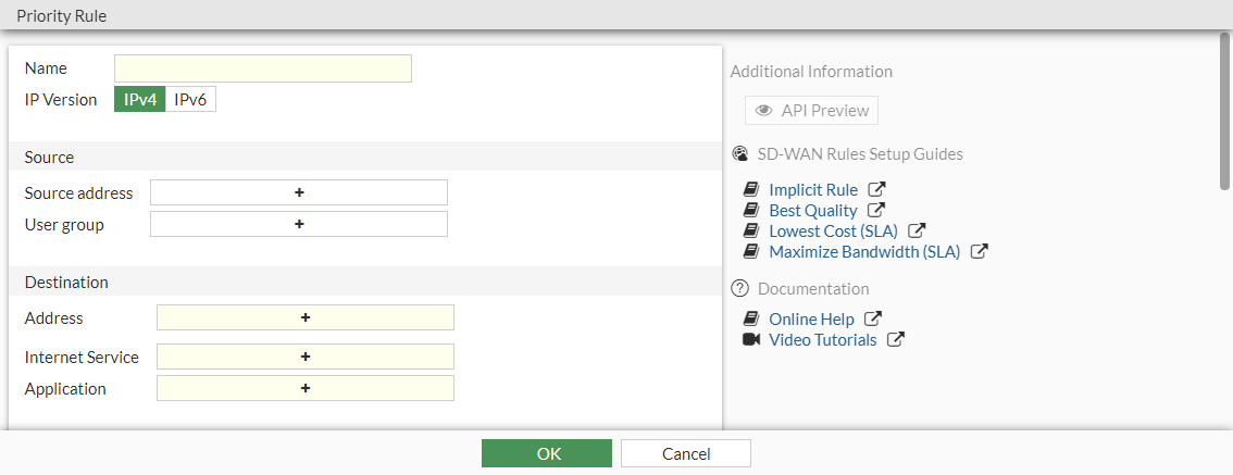 Fields for identifying traffic | FortiGate / FortiOS 7.0.15 | Fortinet ...