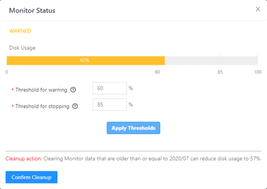 Monitor status | FortiManager 7.0.0