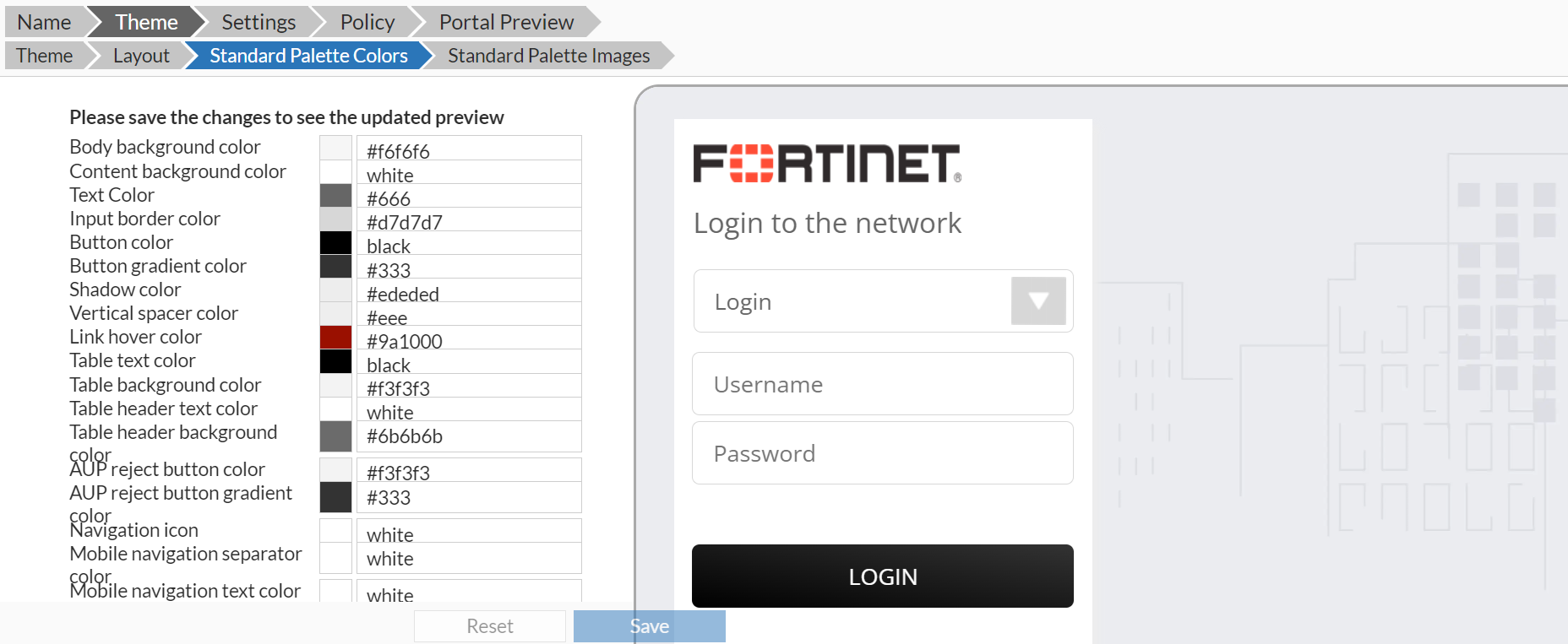 Creating a Guest Portal | FortiGuest 2.2.0 | Fortinet Document Library