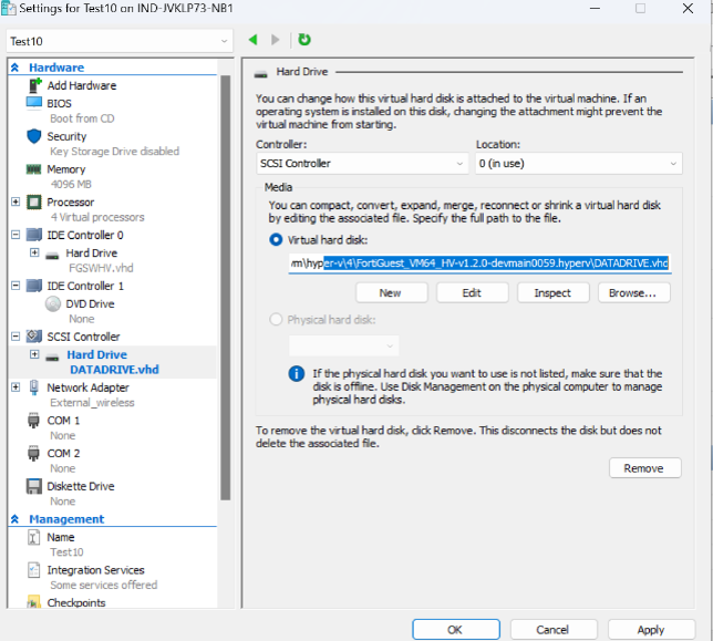 Deploying FortiGuest on Windows Hyper-V | FortiGuest 2.2.0 | Fortinet ...