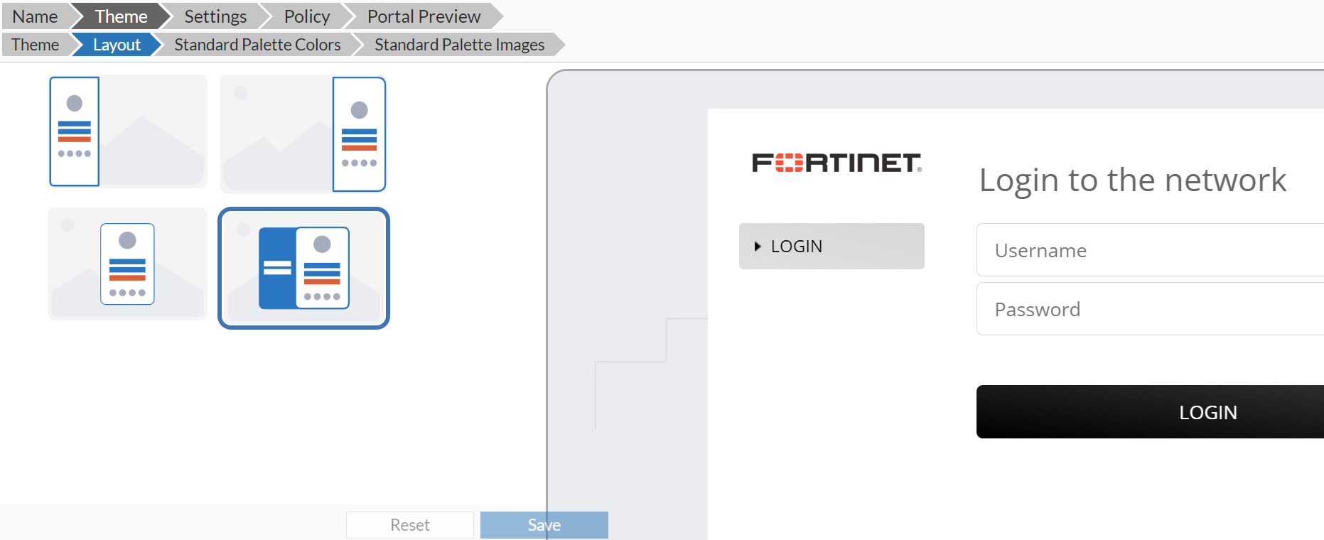 Creating a Guest Portal | FortiGuest 2.2.0 | Fortinet Document Library