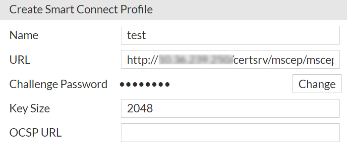 SCEP Servers | FortiGuest 2.2.0 | Fortinet Document Library