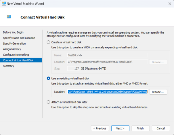 Deploying FortiGuest on Windows Hyper-V | FortiGuest 2.2.0 | Fortinet ...