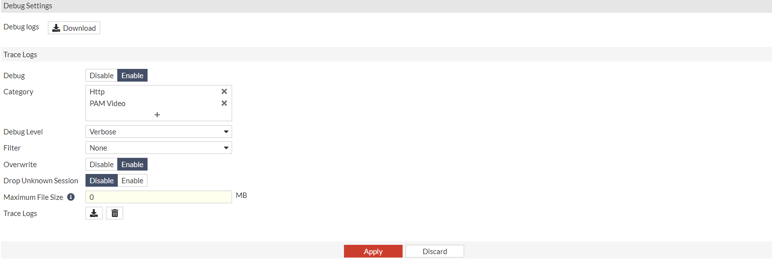 Issue: WebRDP session recording fails and closes active session | FortiPAM 1.5.0 | Fortinet ...