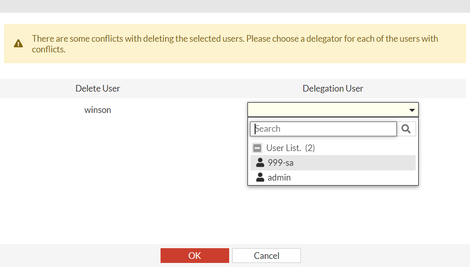 User list | FortiPAM 1.5.0 | Fortinet Document Library