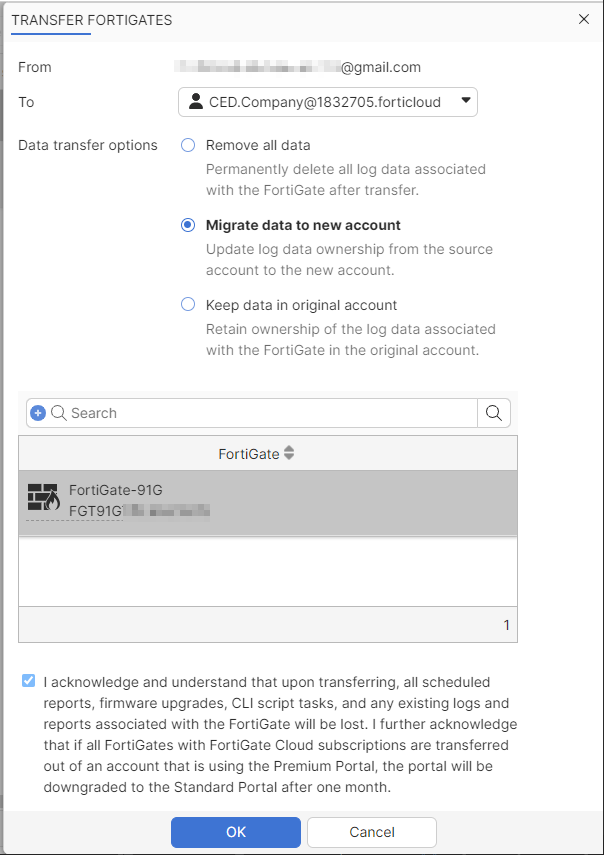 Multitenancy with FortiCloud Organizations | FortiGate Cloud 25.1.0 ...