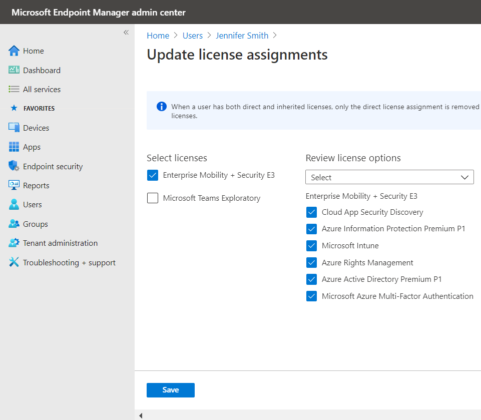 Enrolling FortiClient mobile endpoints to EMS with Intune integration ...