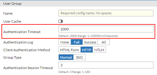 Extended maximum authentication timeout 7.6.1 | FortiADC 7.6.0 | Fortinet Document Library