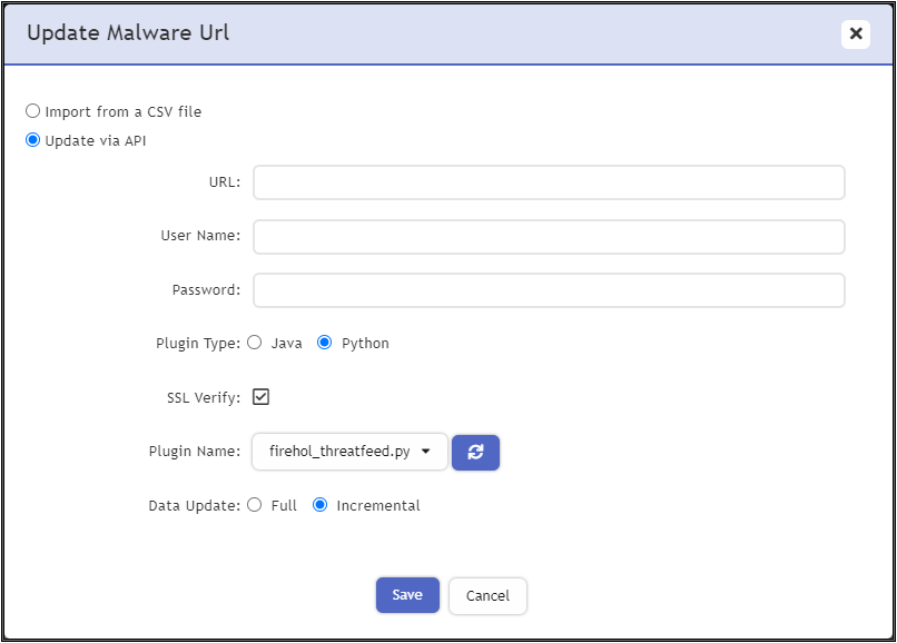 Python Threat Feed Framework | FortiSIEM 7.4.0 | Fortinet Document Library