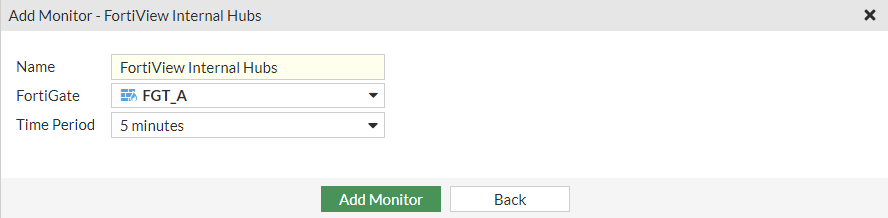 Using the FortiView Internal Hubs monitor | FortiSwitch 7.6.4 ...