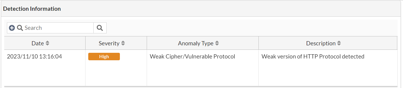 Session tab | FortiNDR 7.4.2 | Fortinet Document Library