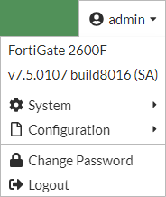 Selected availability (SA) versions NEW | FortiGate / FortiOS 7.4.1 ...