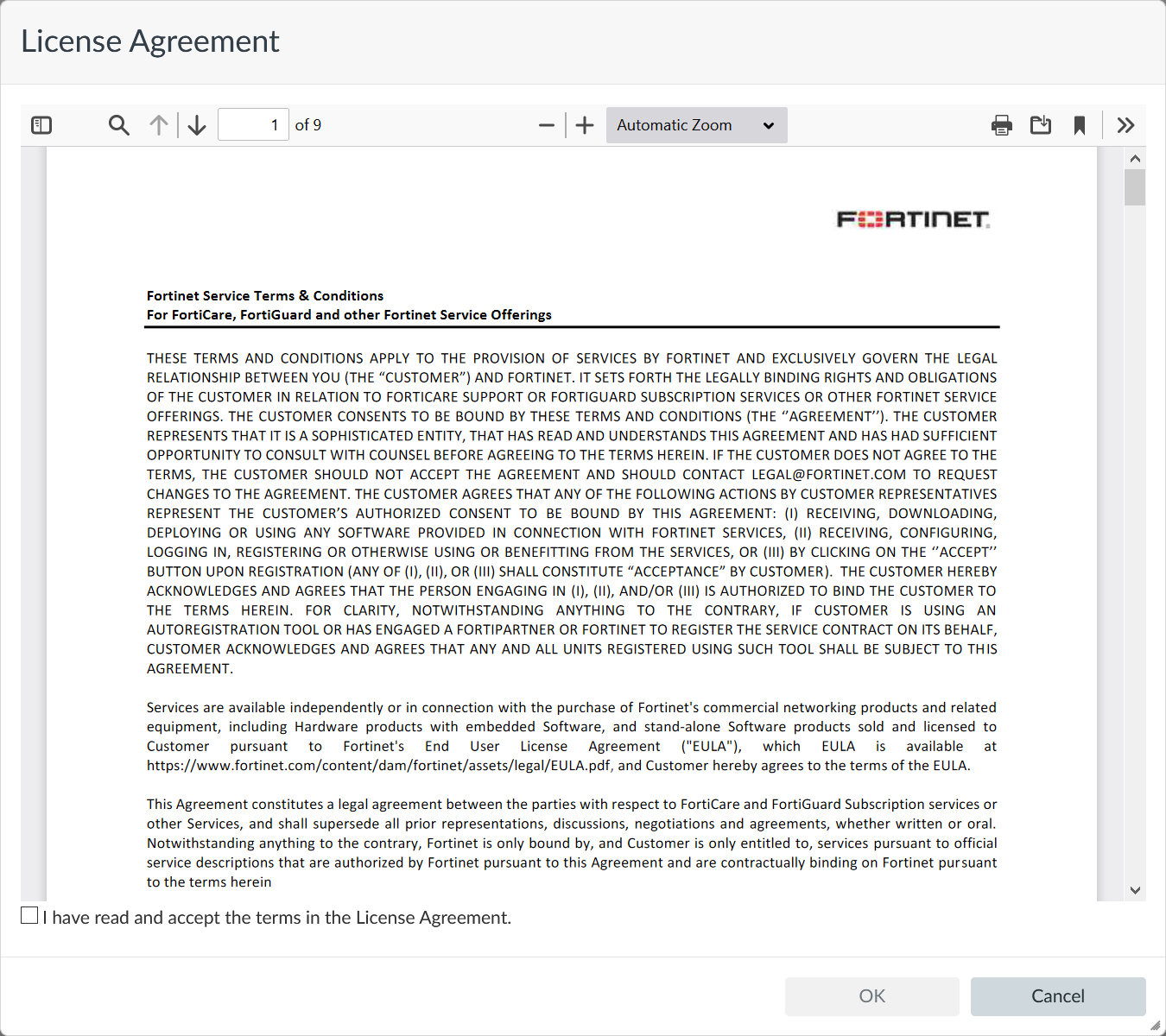 Activating add-on licenses | FortiManager 7.6.2 | Fortinet Document Library