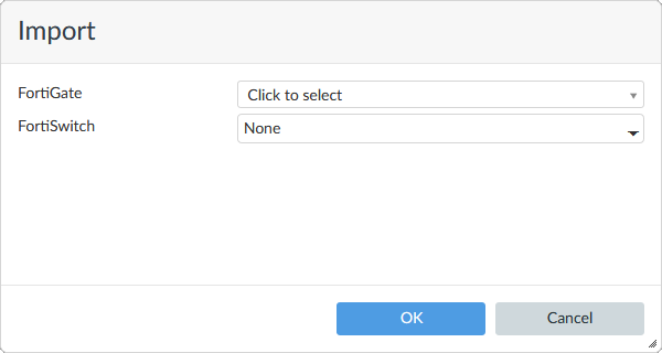 Importing FortiSwitch templates | FortiManager 7.6.2 | Fortinet ...