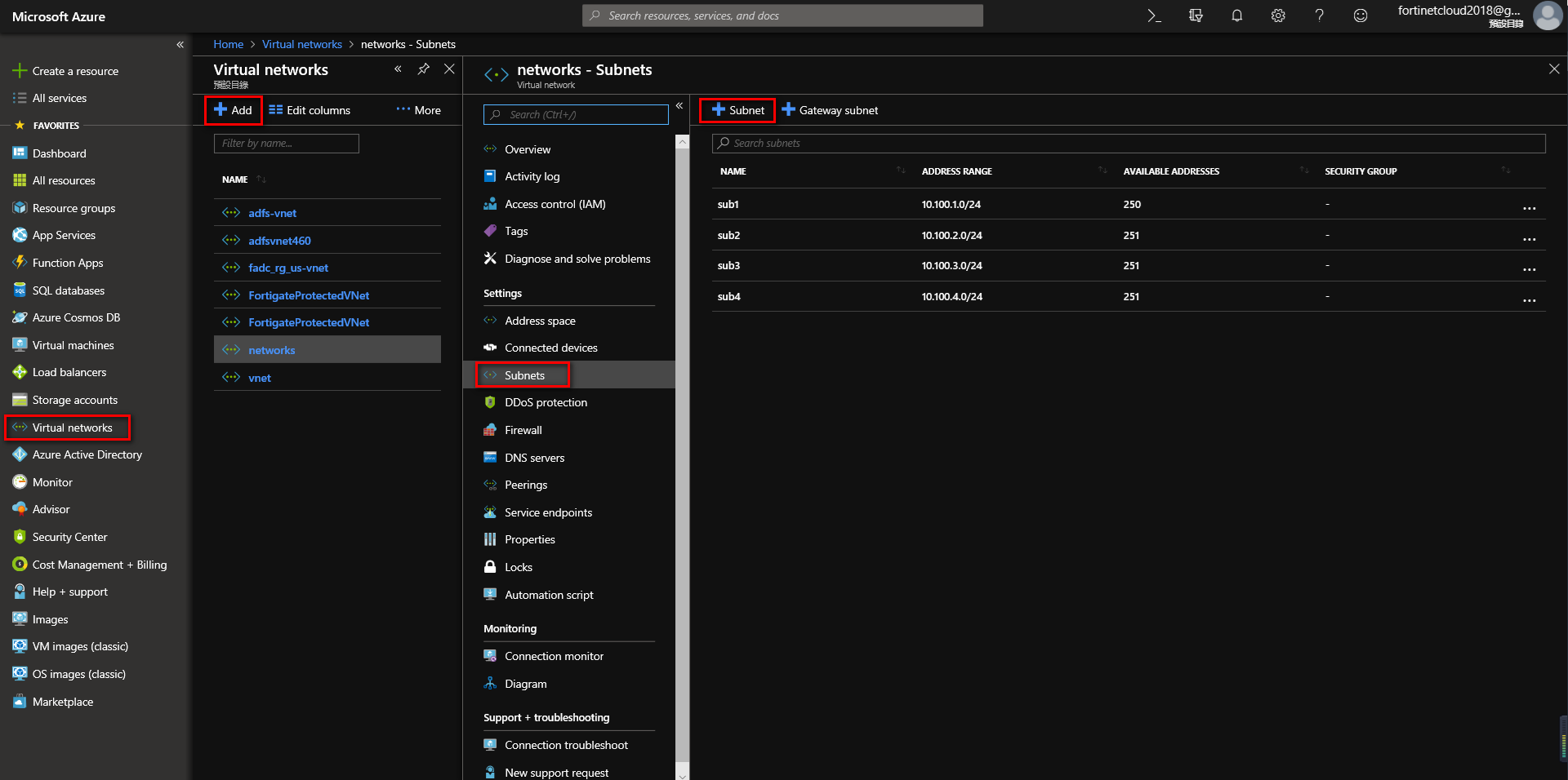 Deploying FortiADC-VM on Azure Cloud Platform | FortiADC Public Cloud 7.2.0