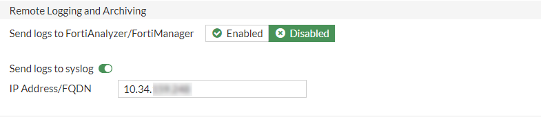 Log Forwarding | FortiManager 7.4.0 | Fortinet Document Library