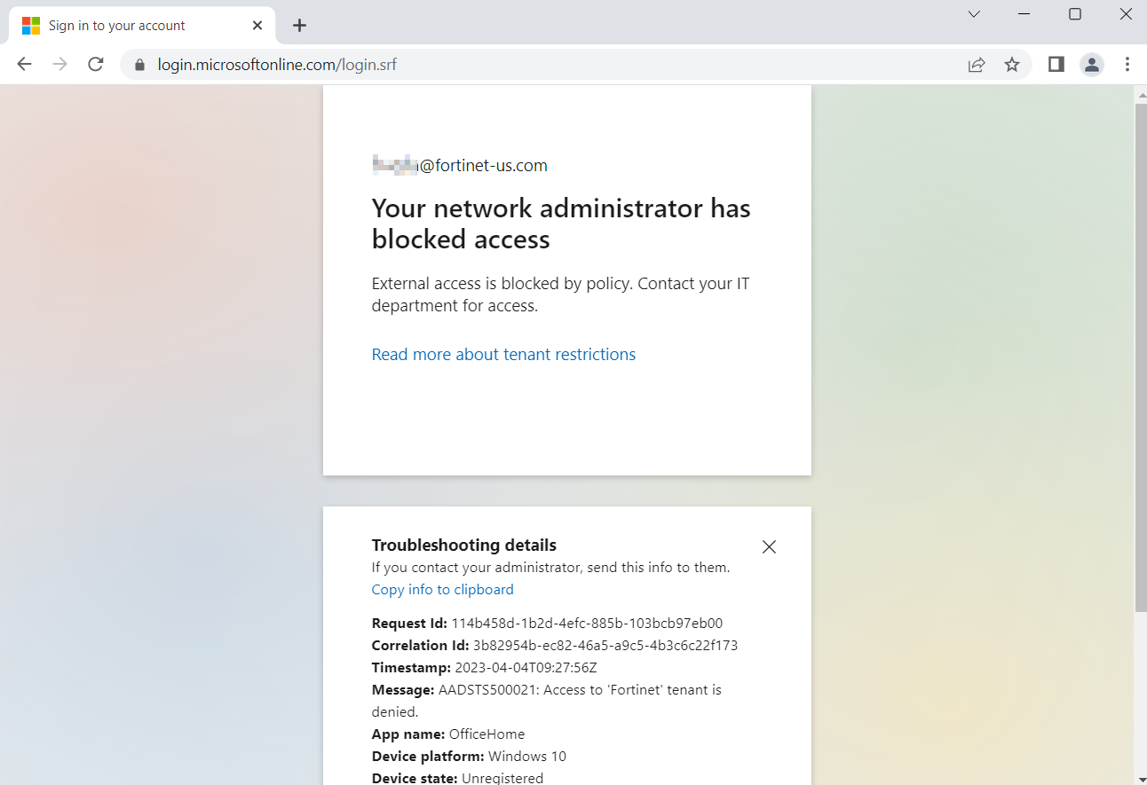 Testing Web Filter With Inline Casb Using A Forticlient Endpoint Fortisase 23 2 32