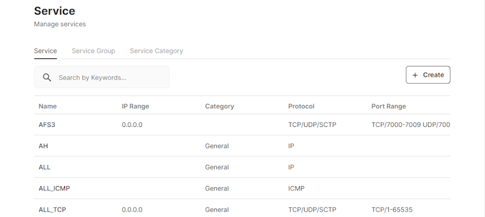 Service | Overlay-as-a-Service 24.1.0 | Fortinet Document Library