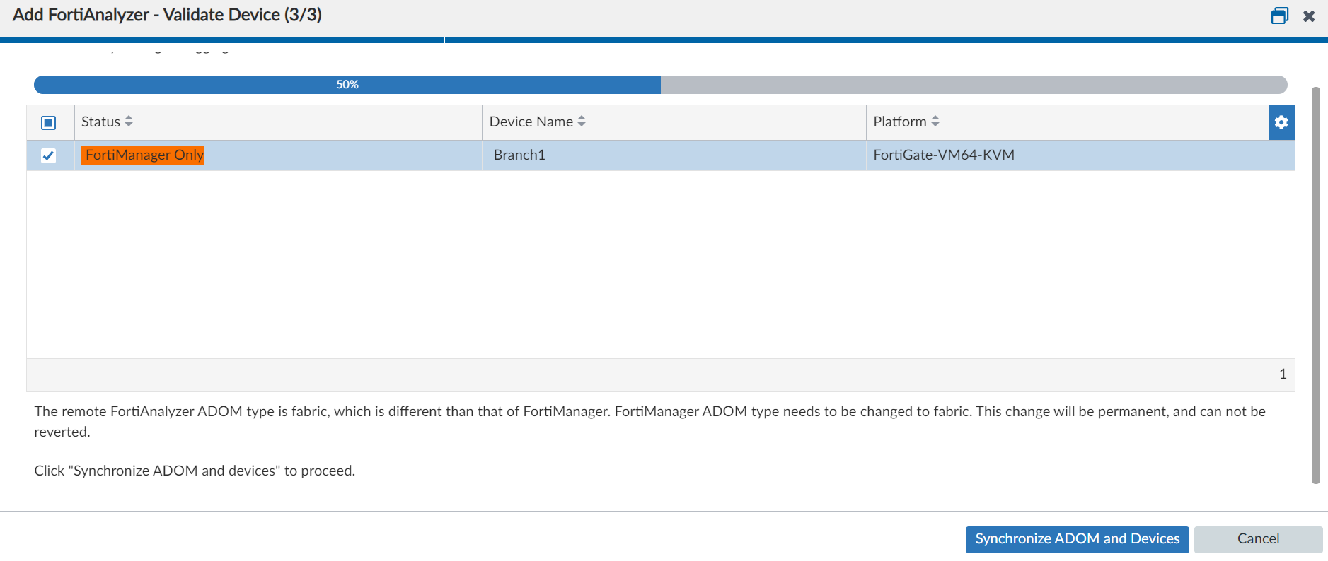 Configuring Central Management on FortiAnalyzer | FortiManager 7.4.0 ...