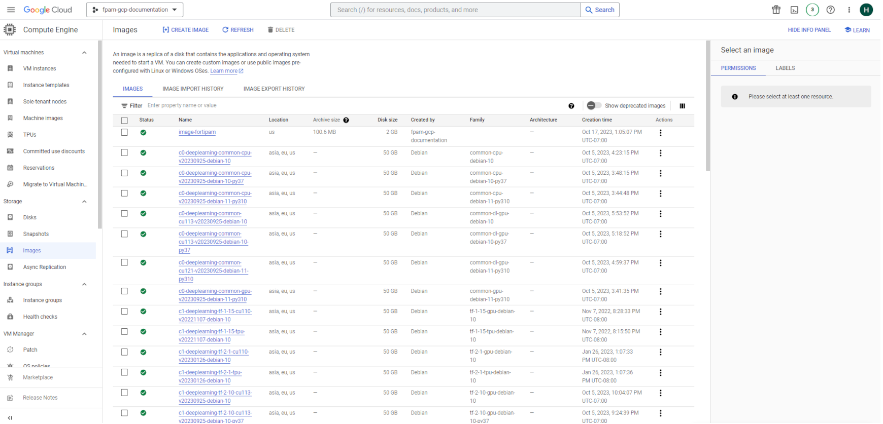 Creating a FortiPAM image on GCP | FortiPAM Public Cloud 1.4.0 ...
