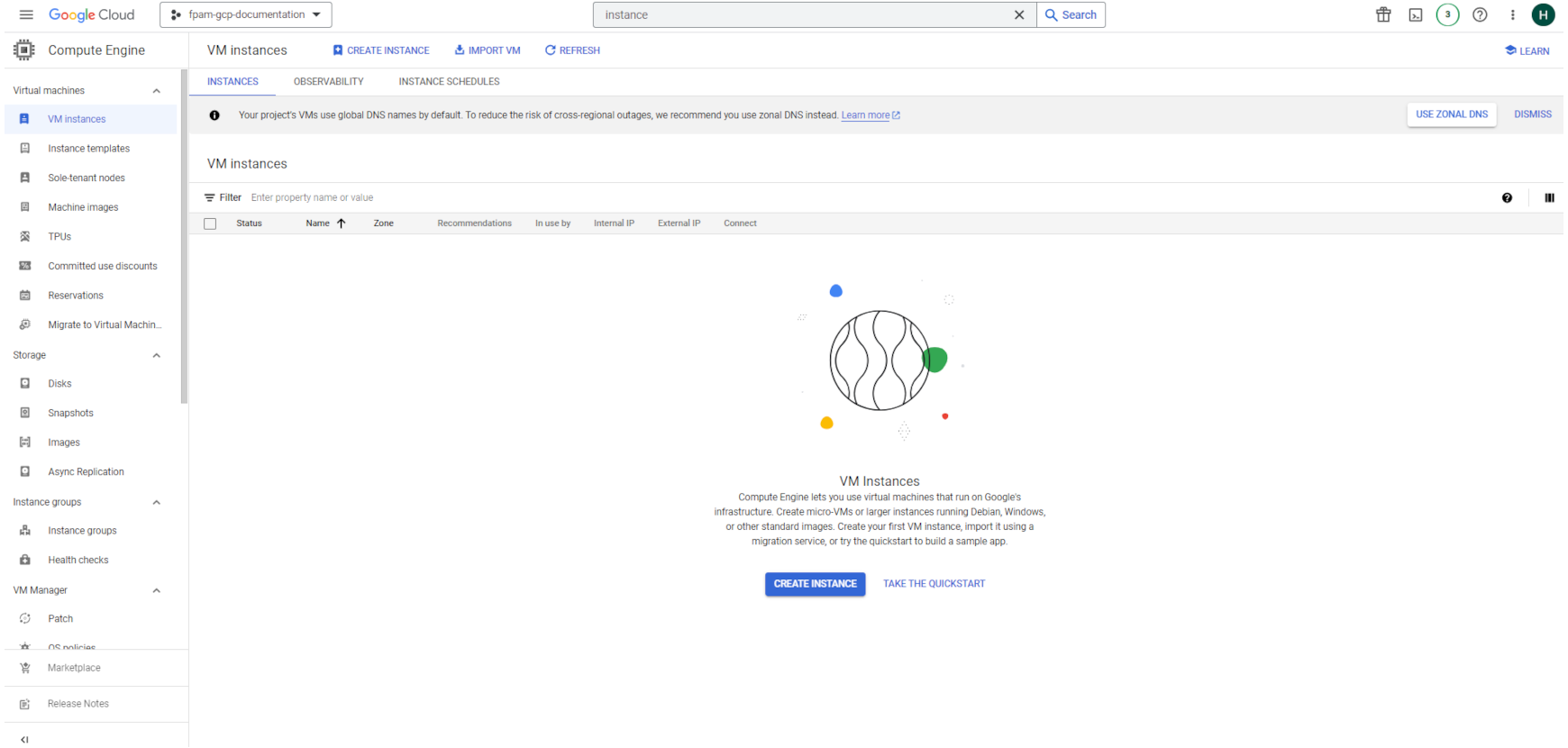 Creating VM instance from the image | FortiPAM Public Cloud 1.4.0 ...