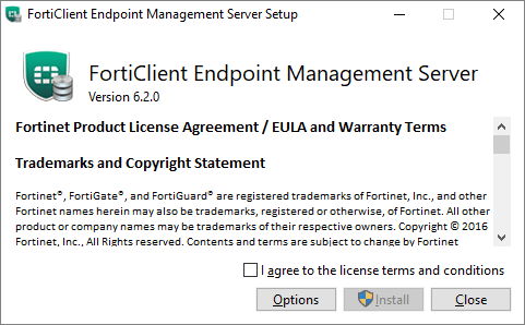 Installing FortiClient EMS | FortiClient 7.2.4 | Fortinet Document Library