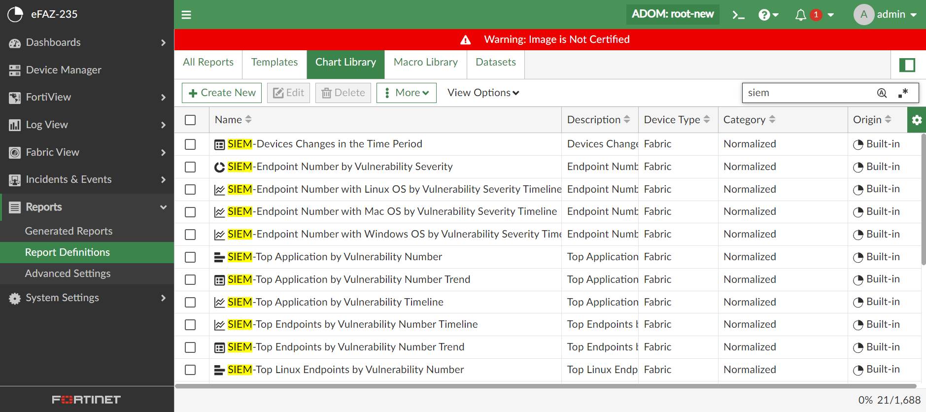 Endpoint security vulnerability report 7.4.4 | FortiAnalyzer 7.4.0 ...
