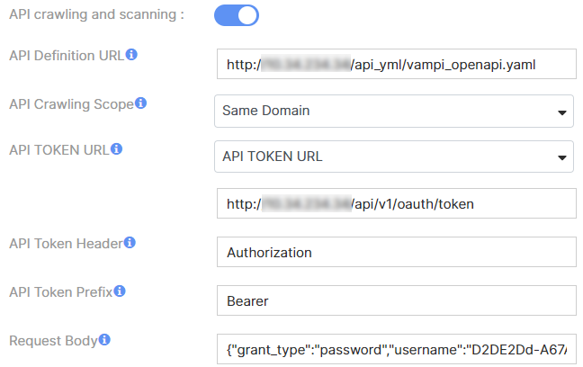 API Crawling | FortiDAST 24.4.0 | Fortinet Document Library