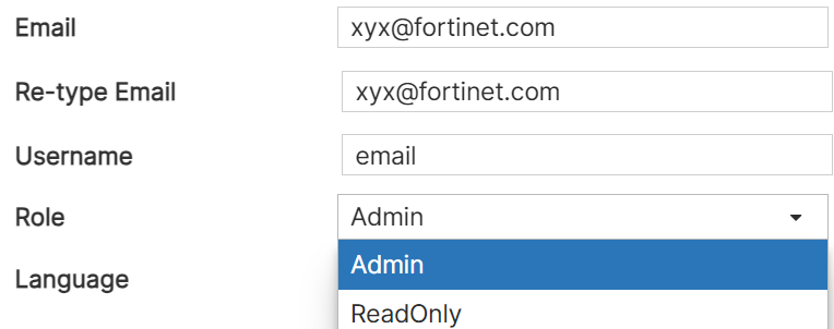Email Users | FortiEdge Cloud 24.4.0 | Fortinet Document Library