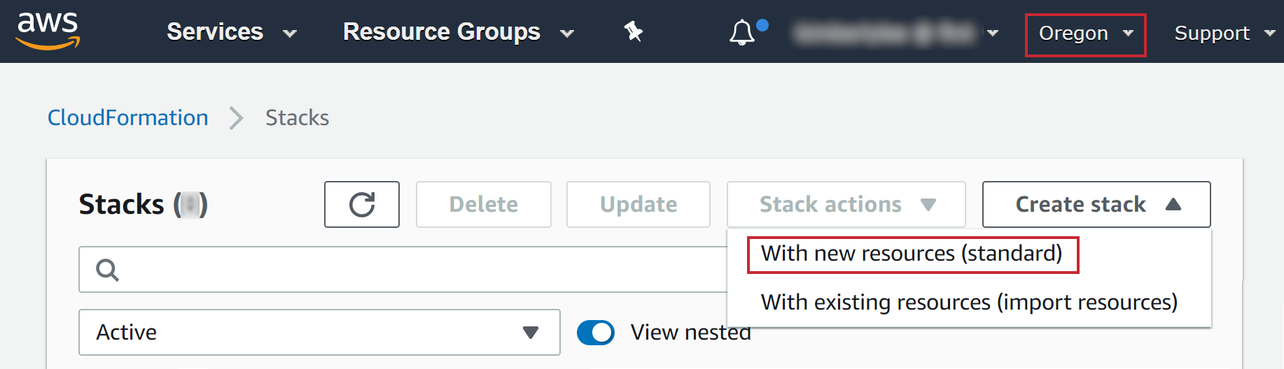 Deploying the CloudFormation templates | FortiGate Public Cloud 7.4.0