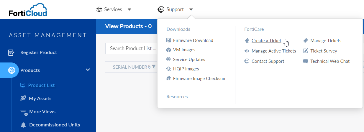 Requesting FortiClient Managed Services | FortiClient Cloud 22.3.0