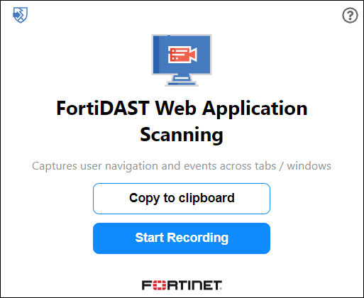 Login and Replay | FortiDAST 24.1.0 | Fortinet Document Library