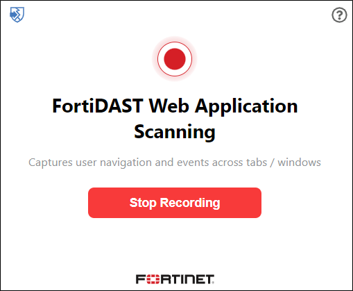 Login and Replay | FortiDAST 24.1.0 | Fortinet Document Library